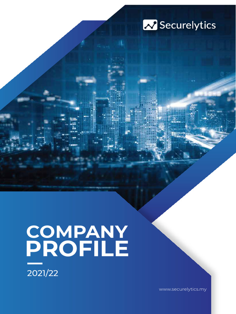 Company Profile Securelytics 3.0 | PDF | Computer Security | Security