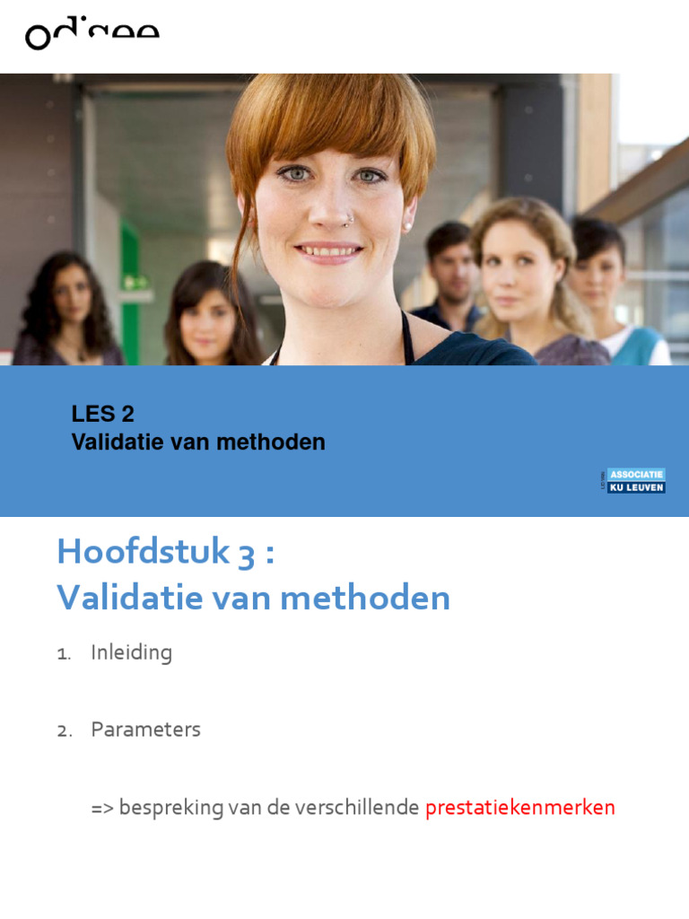 Lesson 2 Validation Of Methods Calibrationcurve Pdf