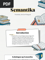 Semantika (Semantics) - Moring | PDF