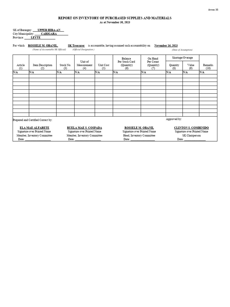 Annex-35-RIPSM | PDF