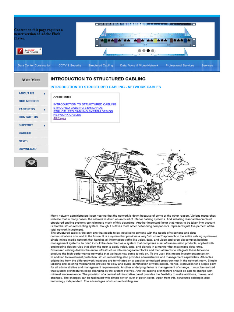 Introduction To Structured Cabling | PDF | Computer Network | Electrical Engineering