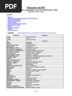 Modelo Glossário | PDF