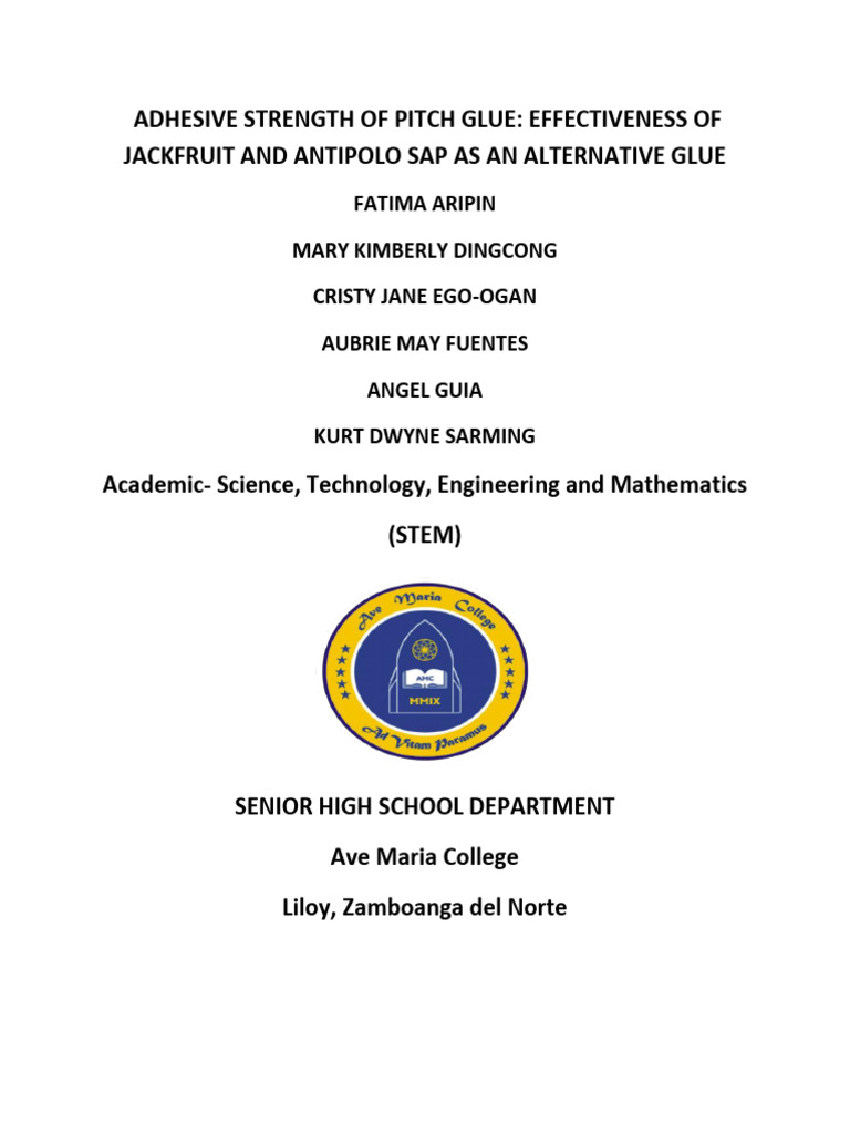 Adhesive Strength of Pitch Glue Group 4 | PDF | Adhesive | Student's T Test
