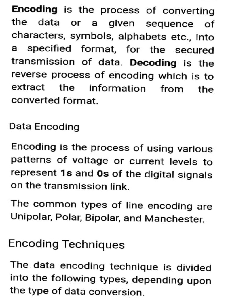 Data Encoding & Modulation Basics | PDF | Frequency Modulation | Modulation