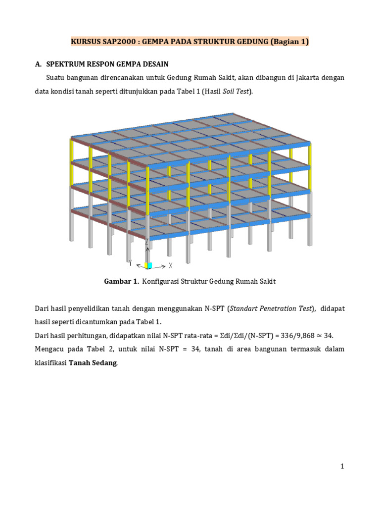 Perencanaan Bangunan Gedung (Bagian 1) | PDF | Teknologi & Rekayasa