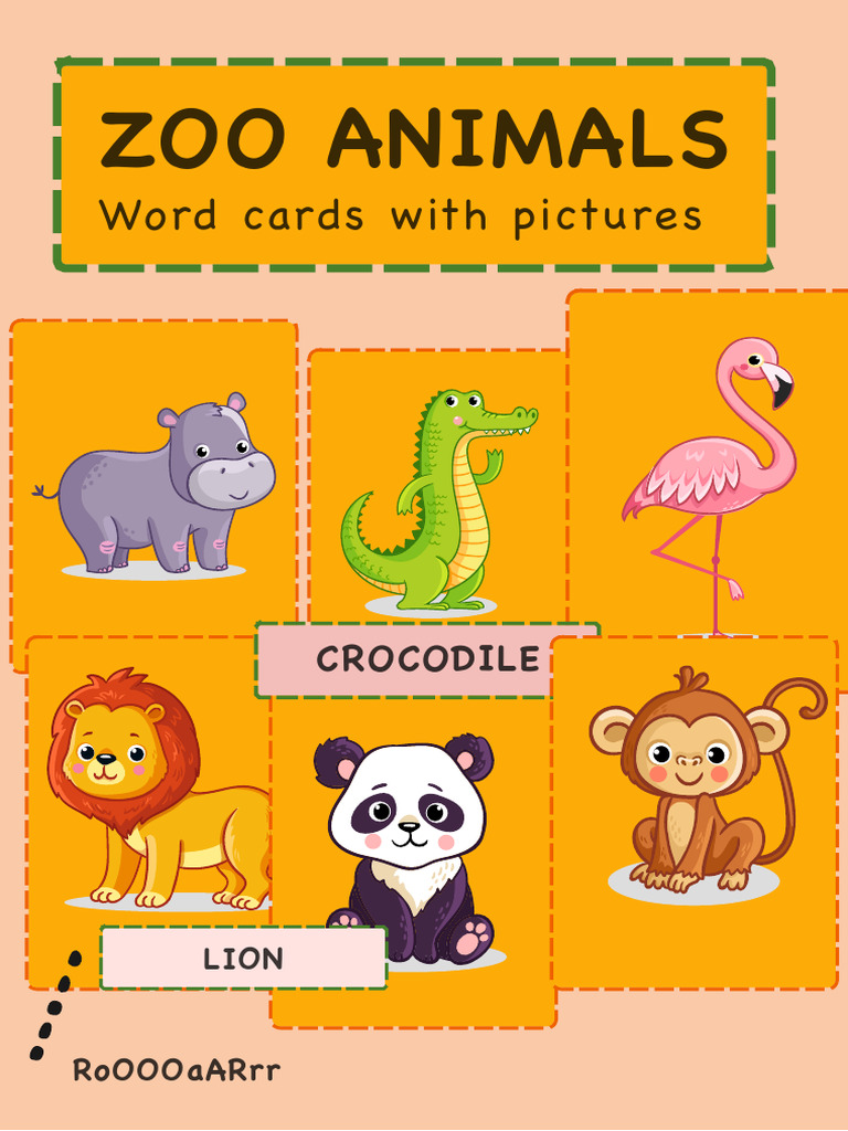 Zoo Animals | PDF