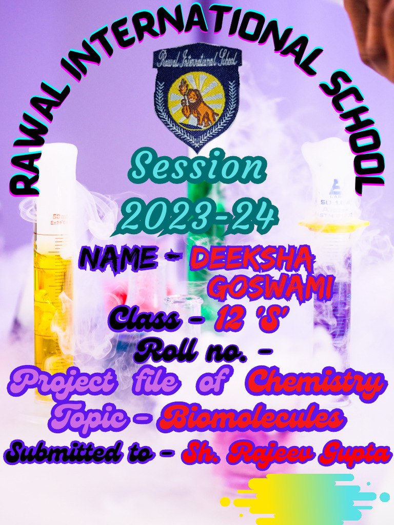 Deeksha Chemistry Practical File | PDF | Vitamin | Vitamin D