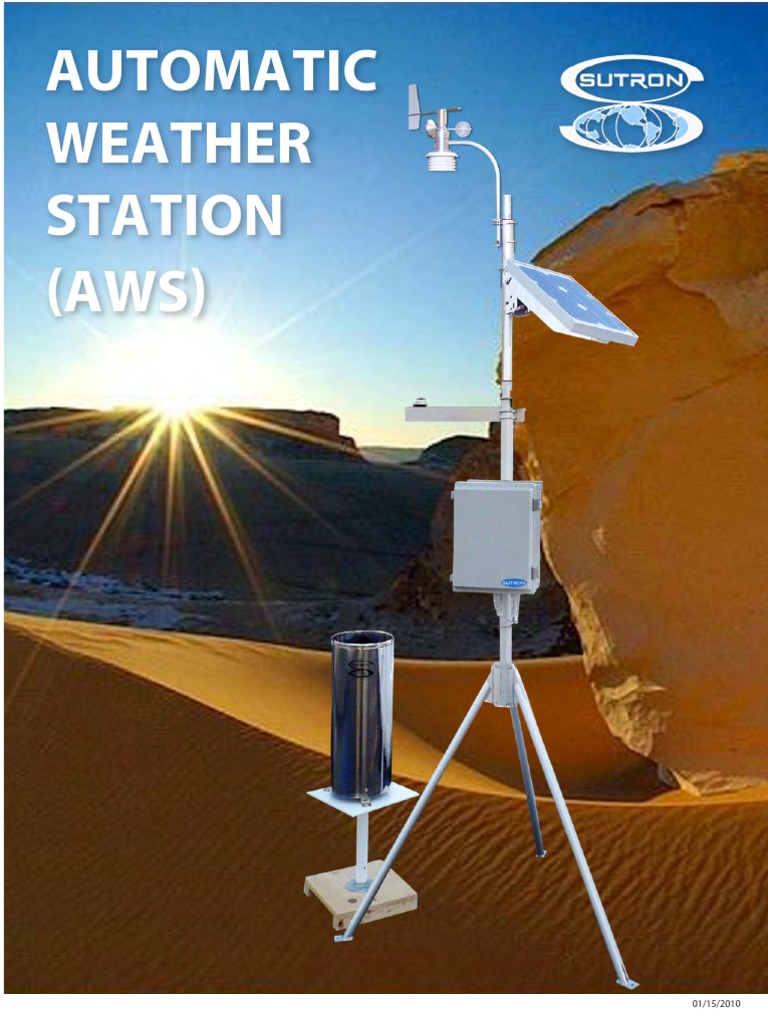 Automatic Weather Station | PDF | Equipment | Manufactured Goods