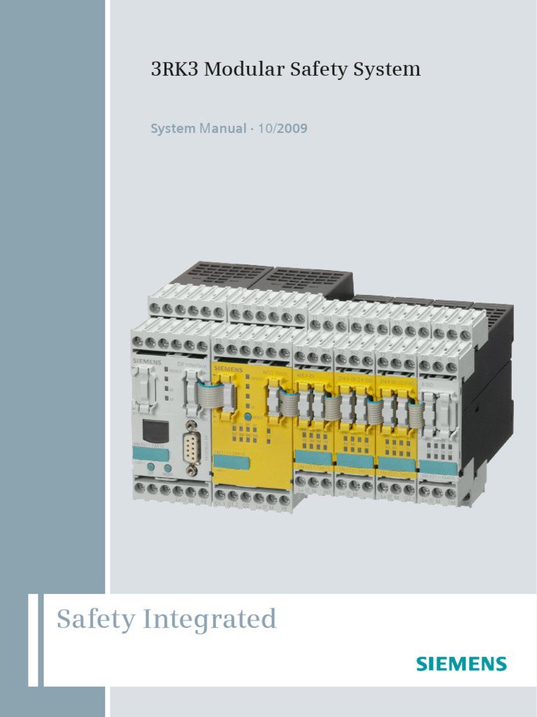 Modular Safety System 3RK3 | PDF | Modular Programming | Menu (Computing)