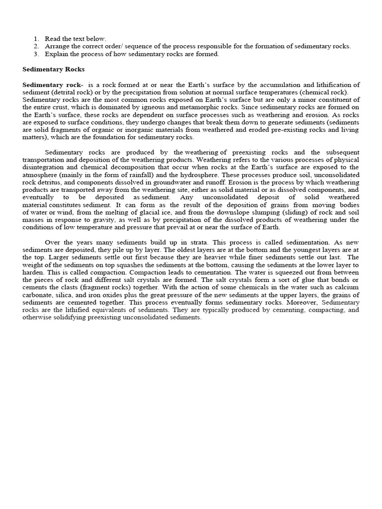 Types_of_Rocks | PDF | Rock (Geology) | Sedimentary Rock