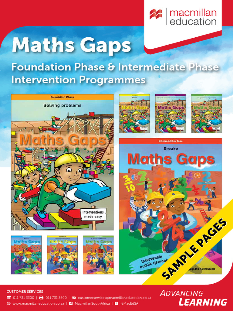 Maths-Gaps-Brochure_compressed | PDF | Learning | Mathematics