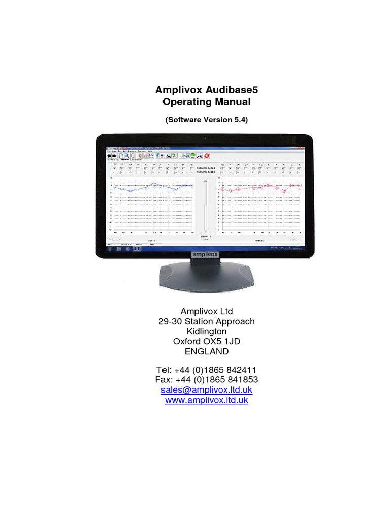 OM016-10 Amplivox Audibase 5 Operating Manual | PDF | Installation ...