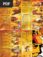 RocoMamas Menu and Prices 2025 | PDF | Salad | Cooking