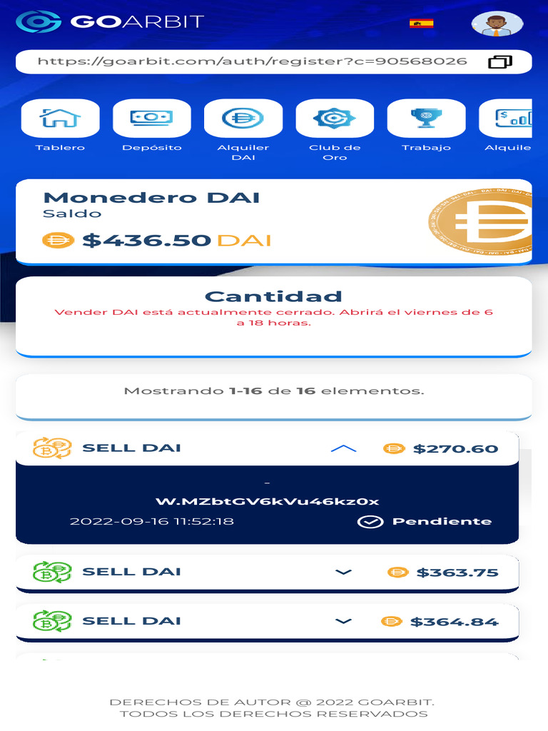 Solicitudes de Retiro GoArbit | PDF