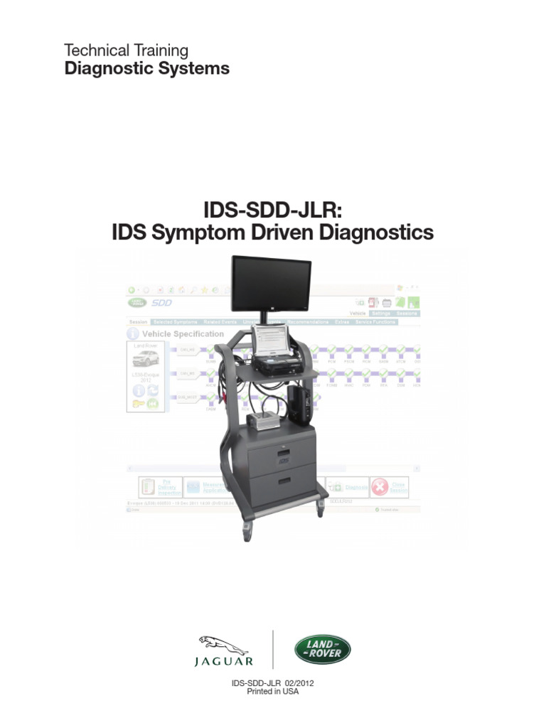 Ids SDD JLR Manual 02-02-12 | PDF | Laptop | Electronics