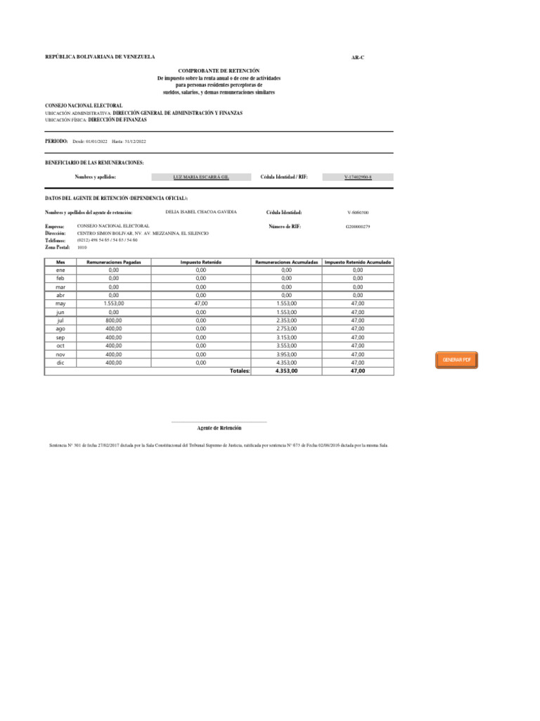 Arc Islr HP | PDF | Organizaciones relacionadas con el gobierno | Ley ...