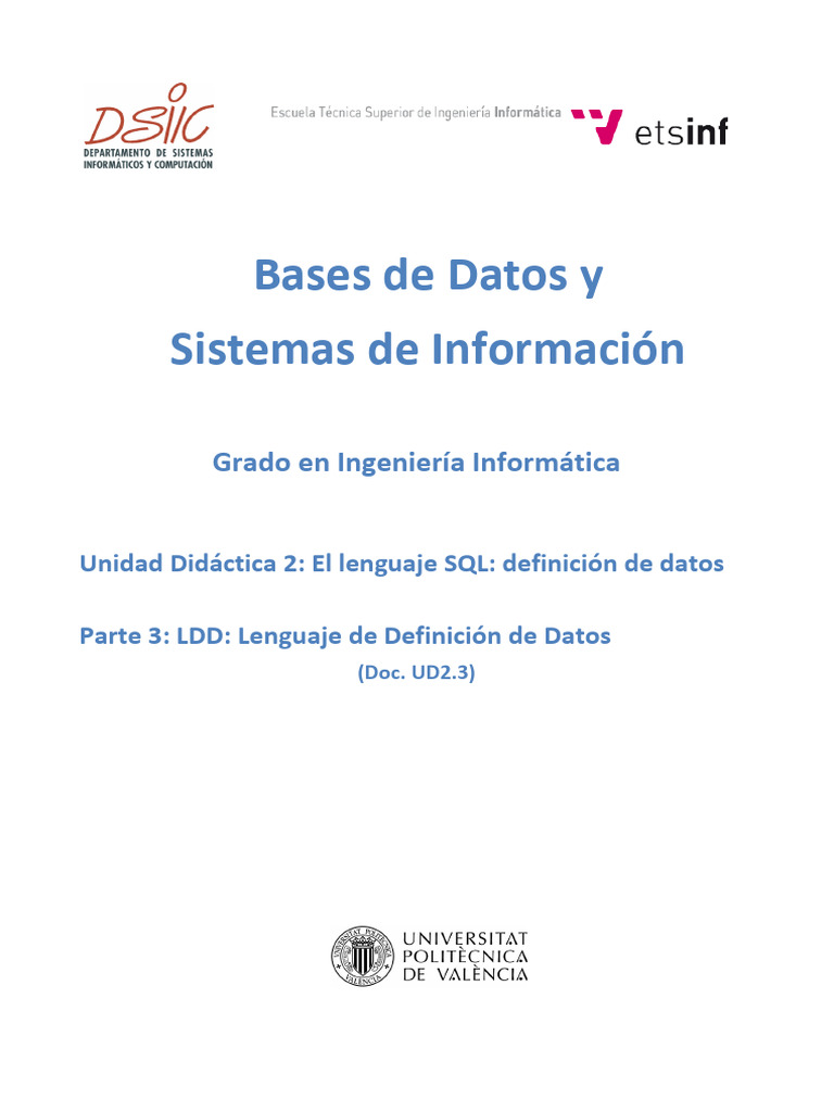 Ud2 3 | PDF | SQL | Cibernética