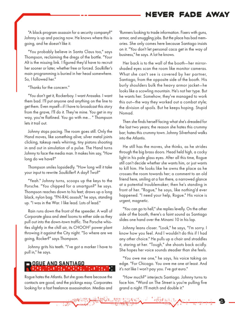 CPR Corebook Cyberpunk Red v121pdf PDF Free 10 | PDF