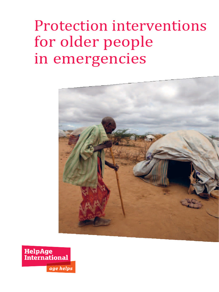 Protection Interventions For Older People in Emergencies | PDF ...