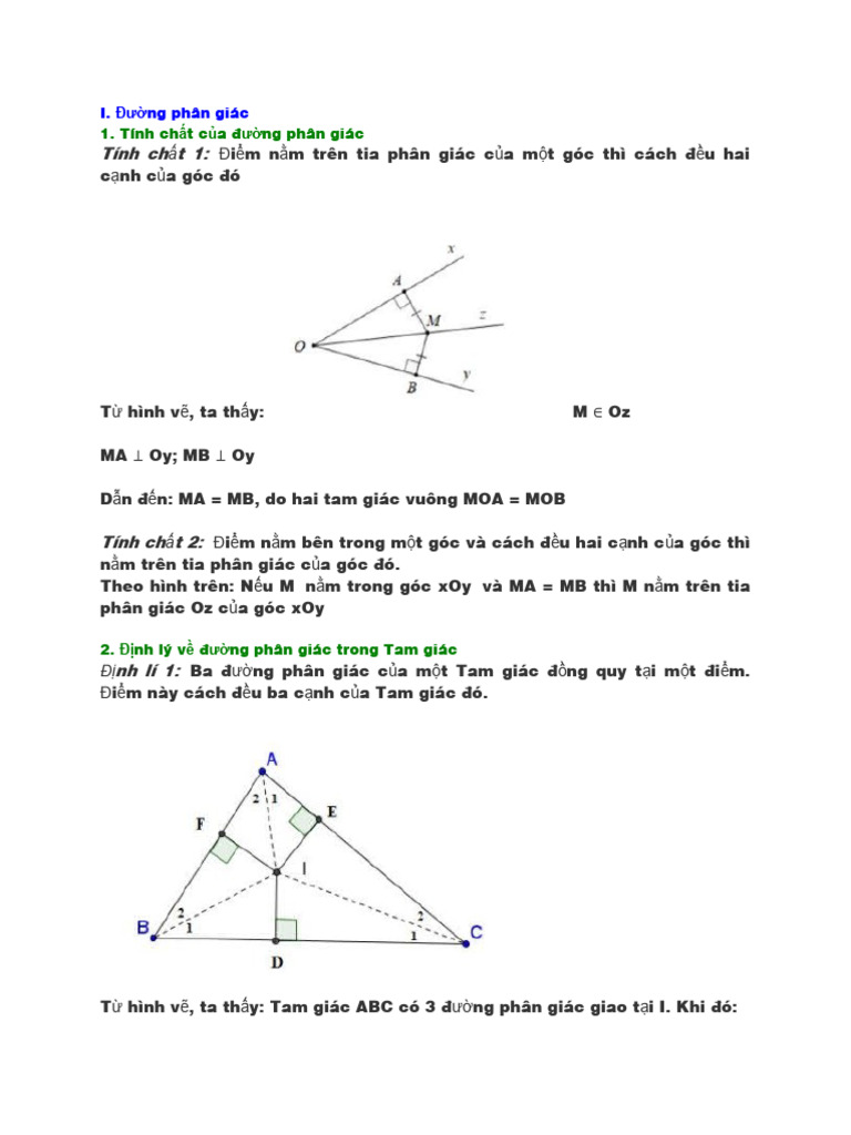 Các Đư NG Đ NG Quy Trong Tam Giác | PDF