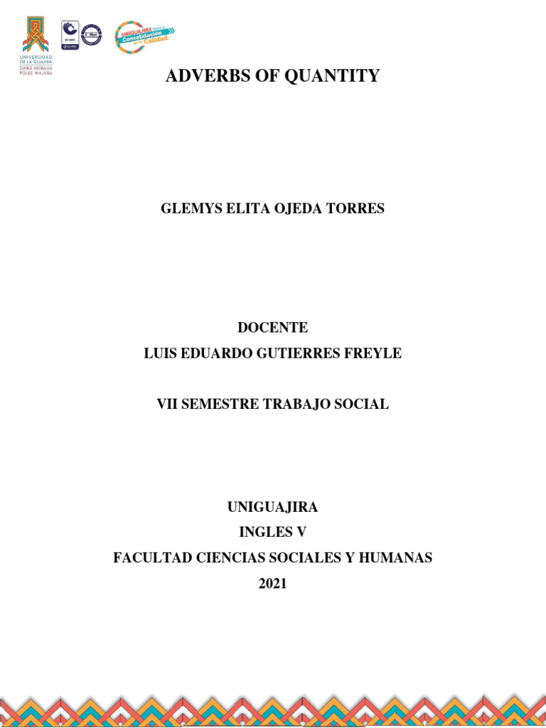 Adverbs Of Quantity Pdf