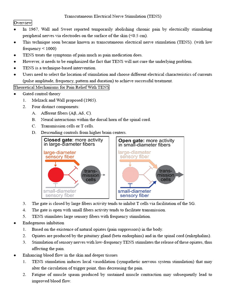 05 Tens | PDF | Pain | Symptoms And Signs