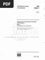Iso 14644 | PDF | International Organization For Standardization