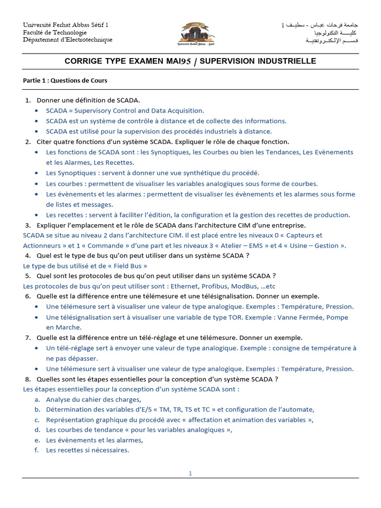 Examen1 MEI95 2018 | PDF