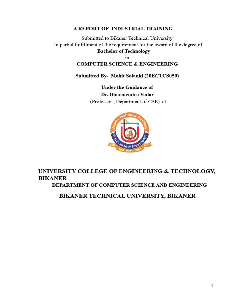 Mohit Swfinal Report Web | PDF | Html Element | Hyperlink