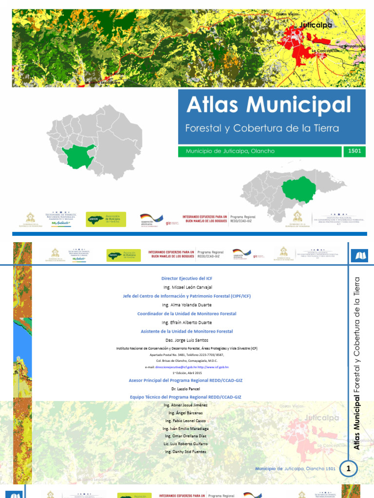 1501 Juticalpa Atlas Forestal Municipal | PDF | Los bosques | Sistema ...