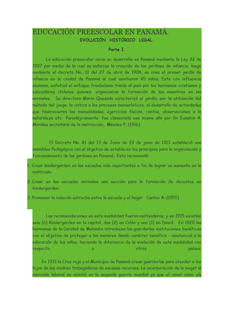 Educacion Preescolar | PDF | Educación de la primera infancia