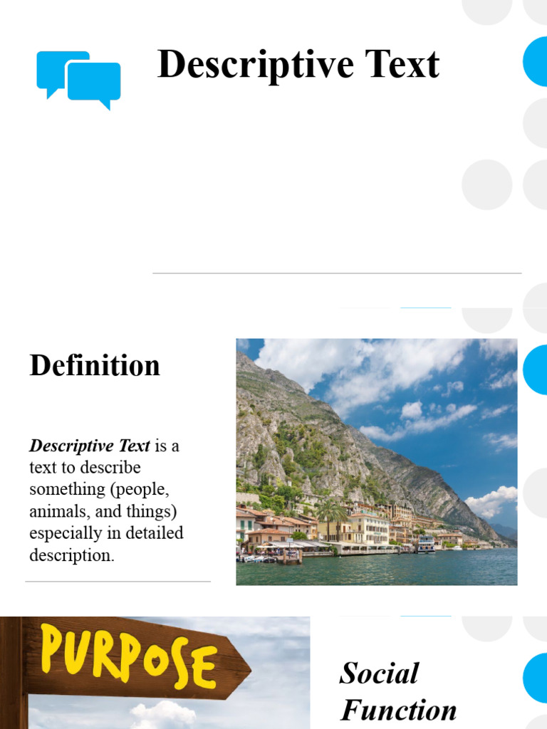 Descriptive Text | PDF