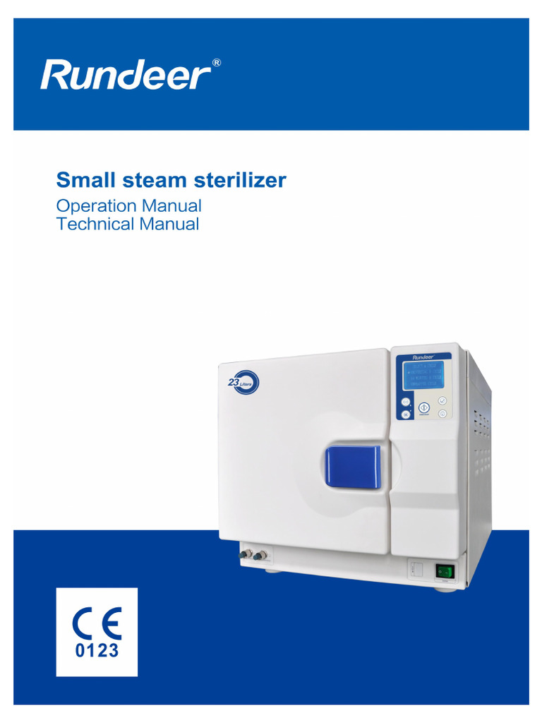 Manual Autoclave 23lts | PDF