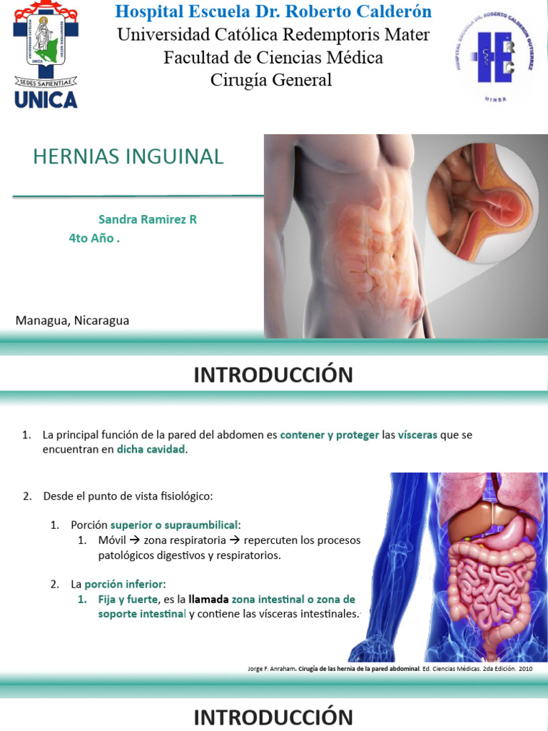 Hernia Inguinal | PDF | Abdomen | Examen físico