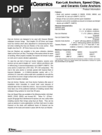 Kaowool S and Kaowool SZR Blankets Product Data Sheet | PDF | Thermal ...