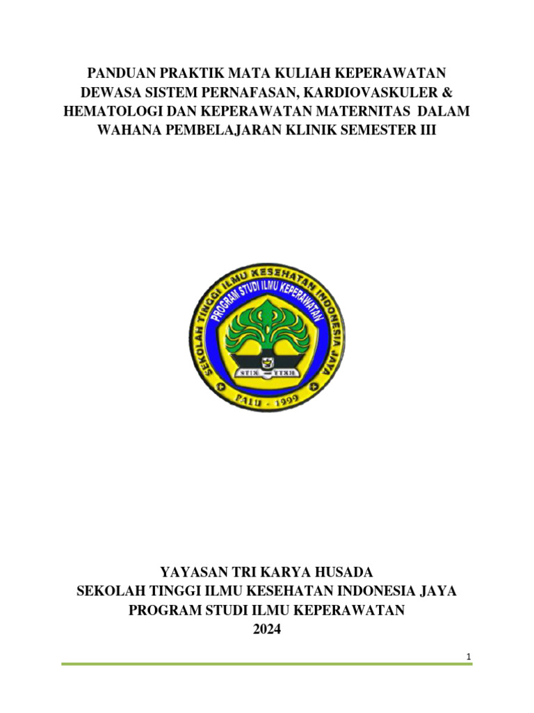 Panduan Praktik Keperawatan | PDF