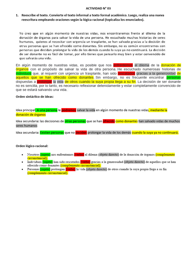 Actividad N3 | PDF | Ciencias sociales | Ciencia y matemáticas