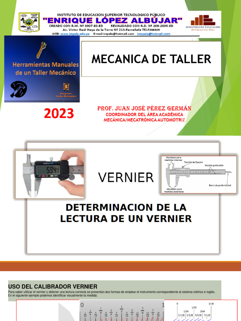 3 Mediciones Con El Vernier | PDF | Metrología