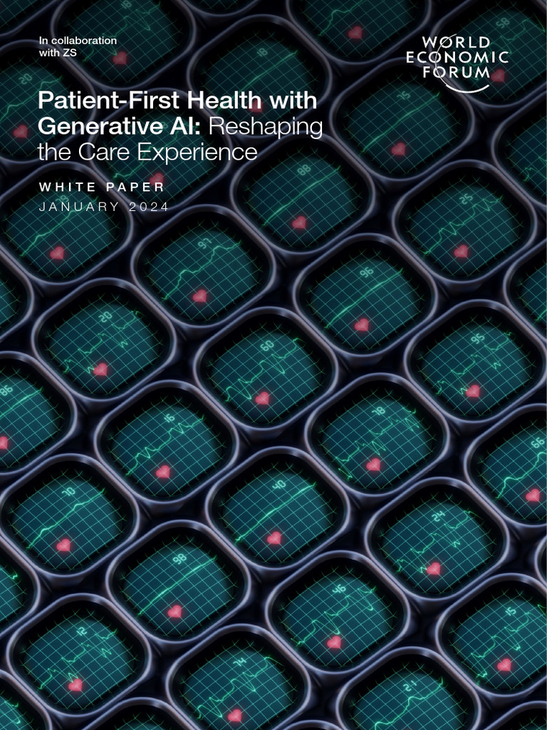 Patient First With Generative Ai Pdf Health Care Artificial