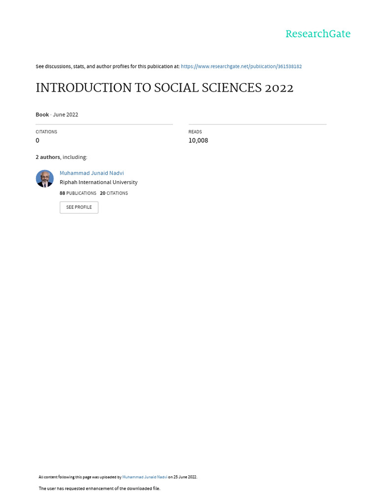 Book SocialSciences | PDF | Social Sciences | Economics
