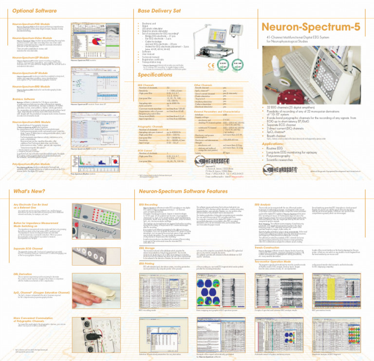 Neuron-Spectrum-5 Brochure | PDF | Electroencephalography | Electrical ...