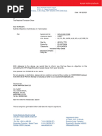 Mahindra & Mahindra Finance NOC | PDF