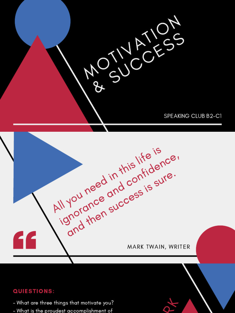 Motivation & Success B2-C1 | PDF