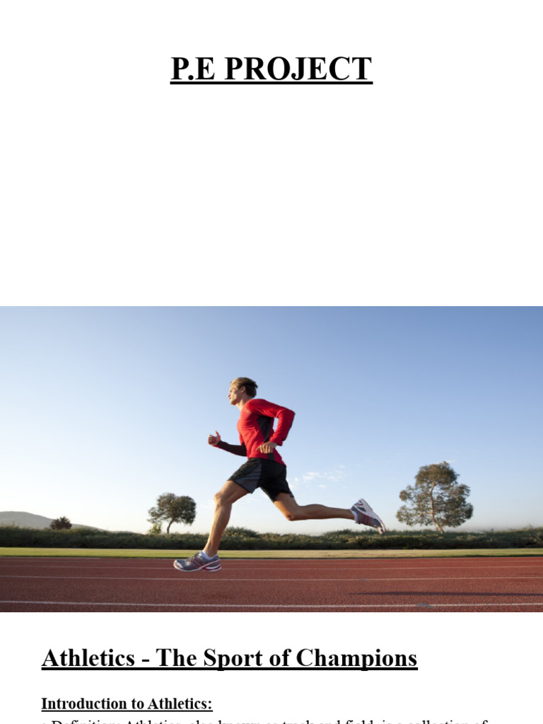 Athletics, Football, and Netball Guide | PDF | Physical Fitness ...