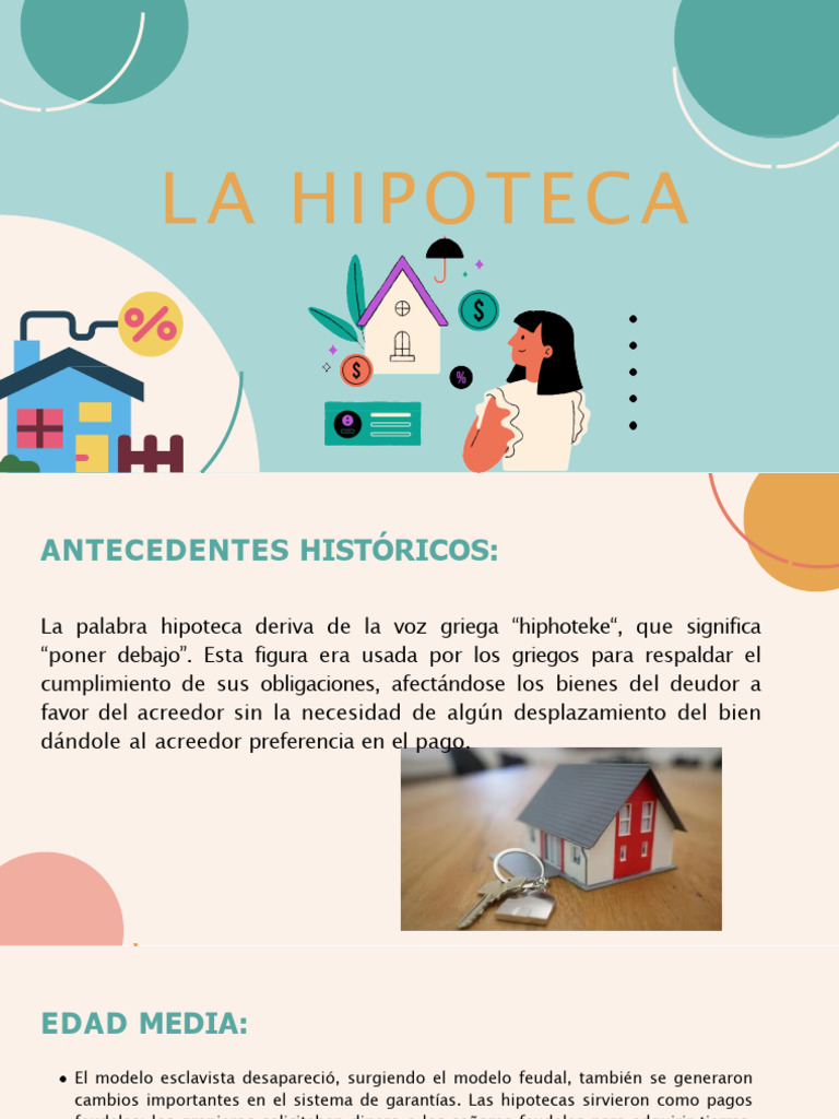 Hipoteca | PDF | Pagos | Préstamo hipotecario