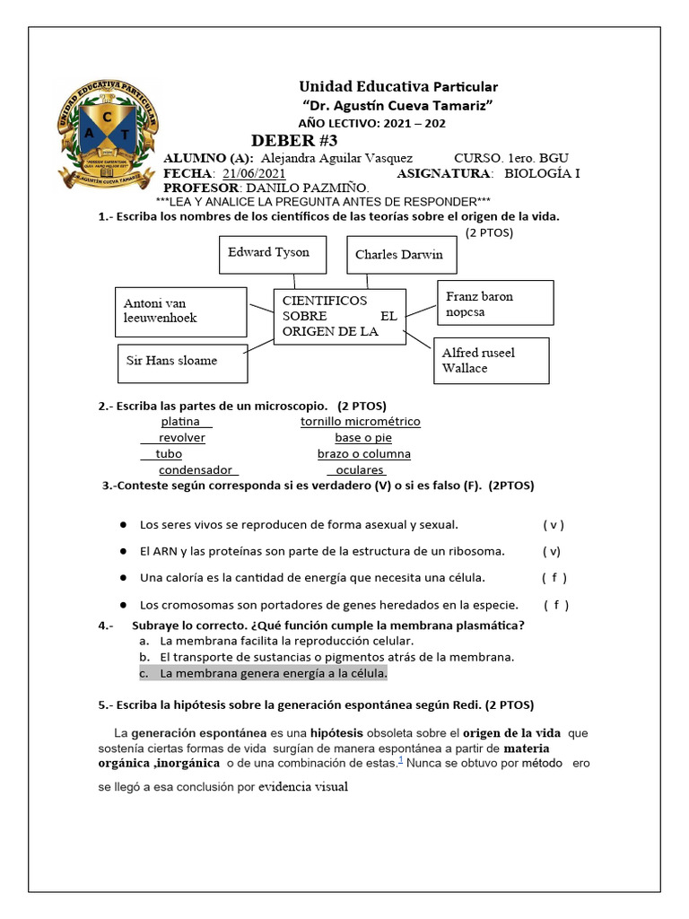 Deber #3..alejandra Aguilar | PDF