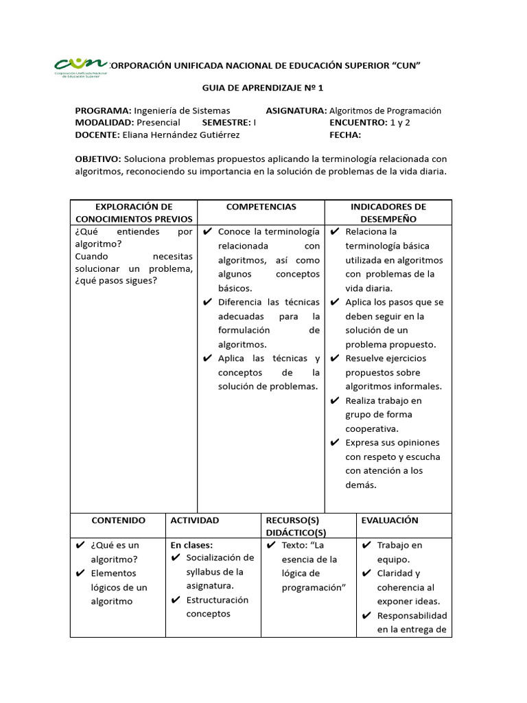 Guias Algoritmos Programacic3b3n Descargar Gratis Pdf Algoritmos Programación De Computadoras