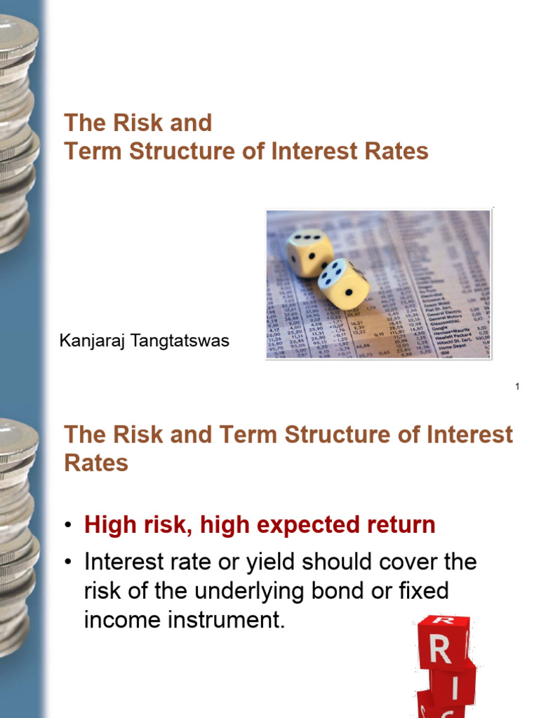 6-Risk - Term Structure | PDF | Bonds (Finance) | Yield Curve