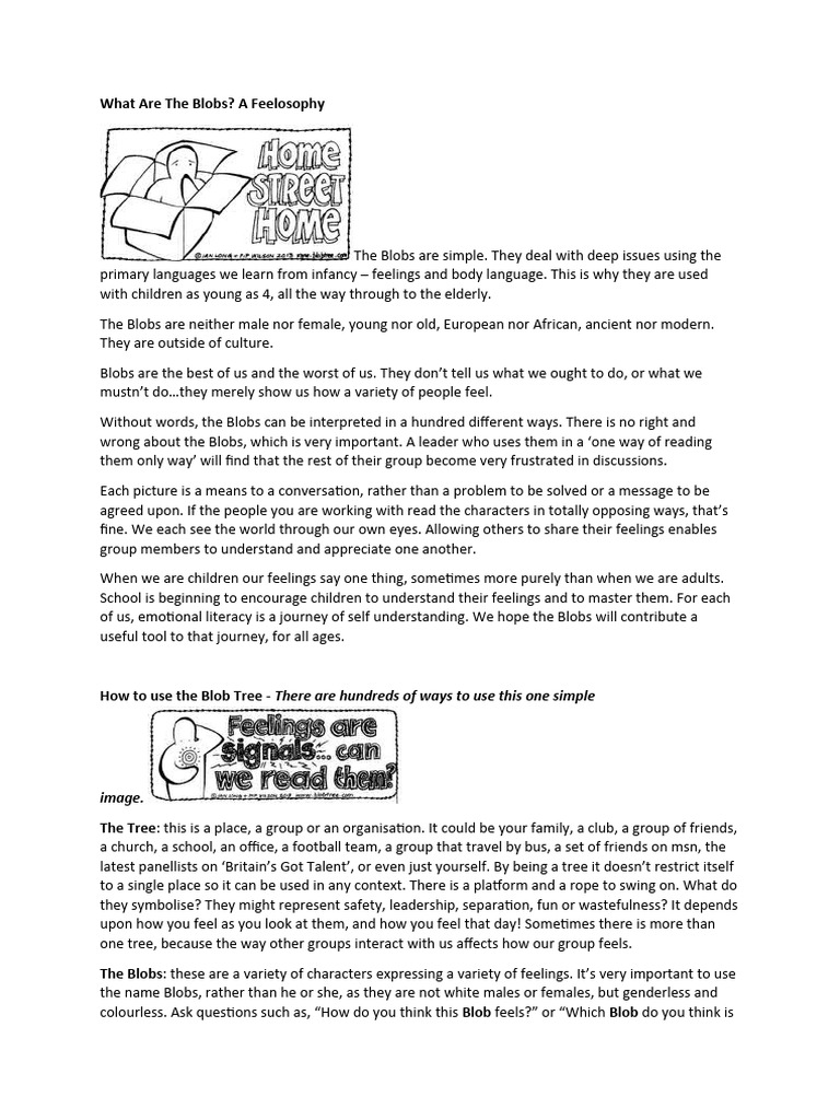 Blob Tree Leírás Angolul | PDF | Psychology | Human Communication