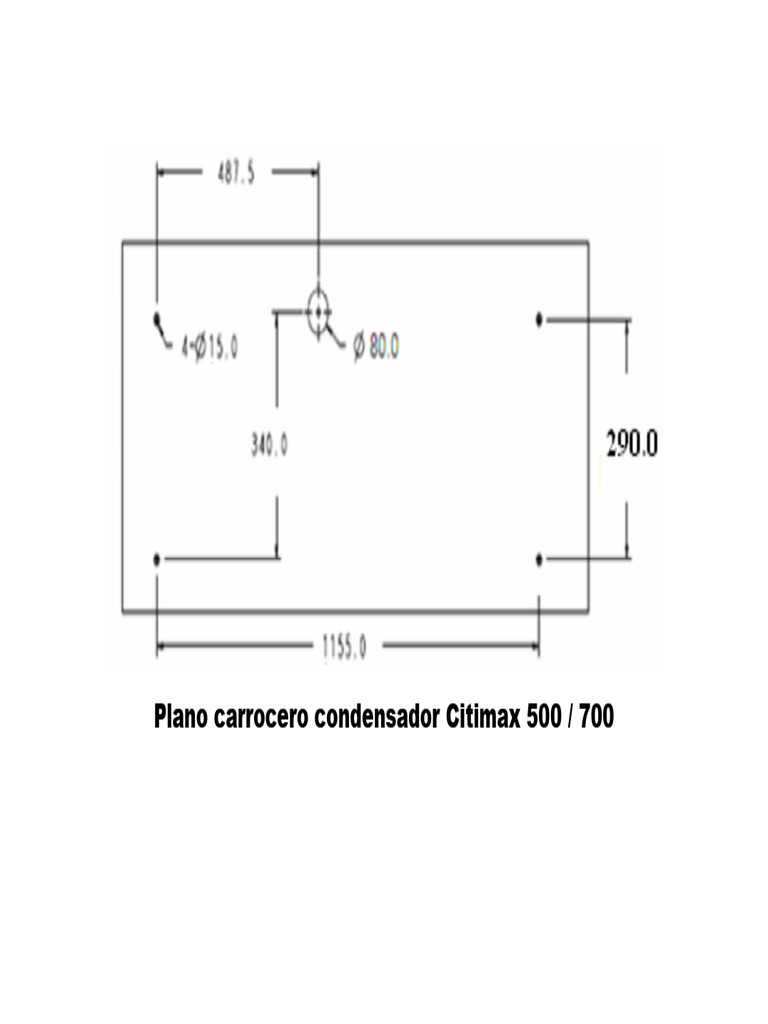 3 Plano Citimax 500-700 Condensador | PDF